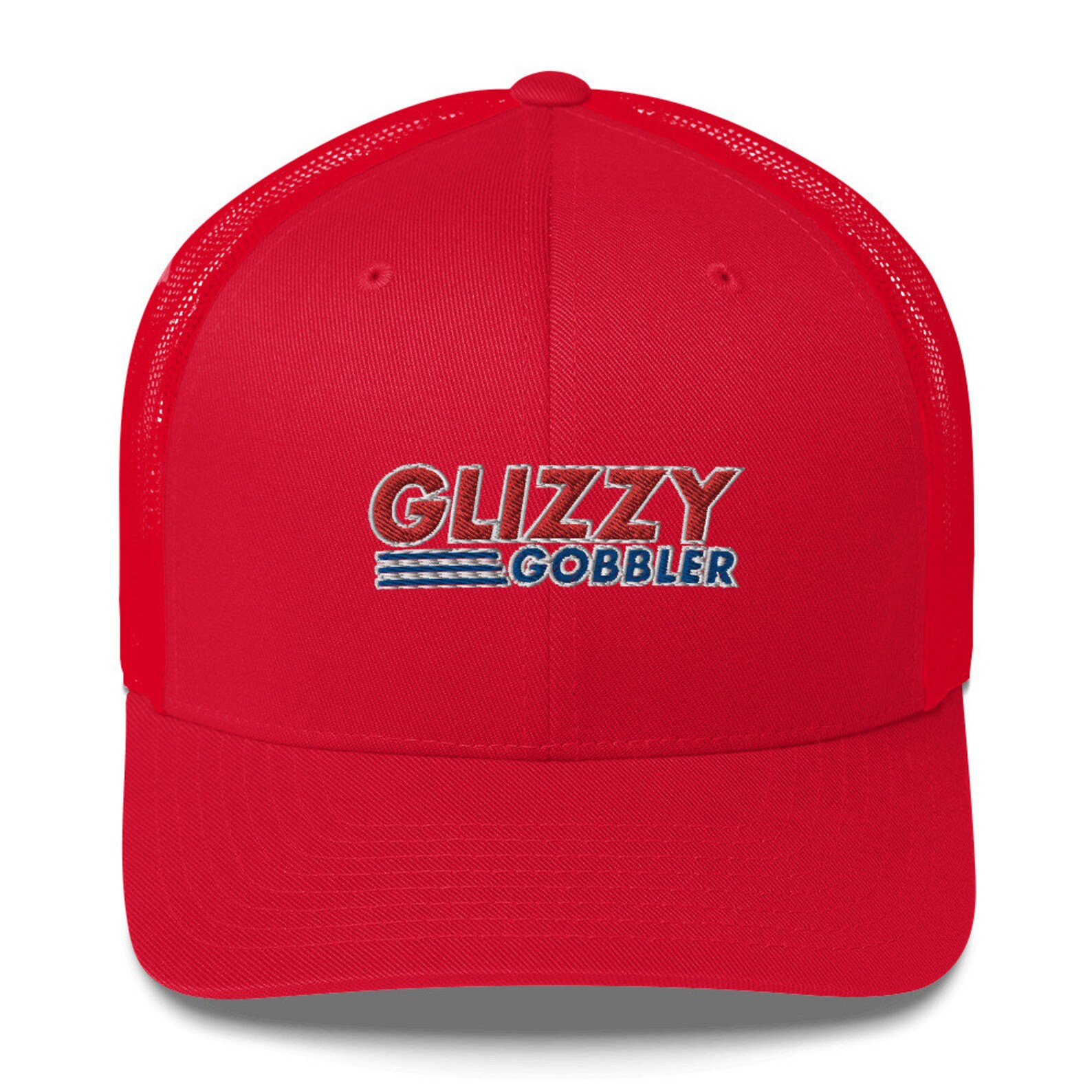 Glizzy Gobbler Trucker Hat: Funny Baseball Cap With 'glizzy Gobbler ...