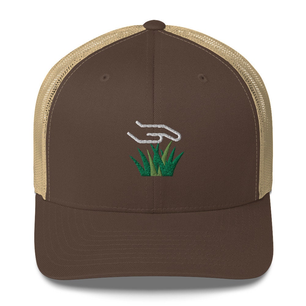 Touch Grass Trucker Hat: Embrace the Outdoors Baseball Cap - Etsy