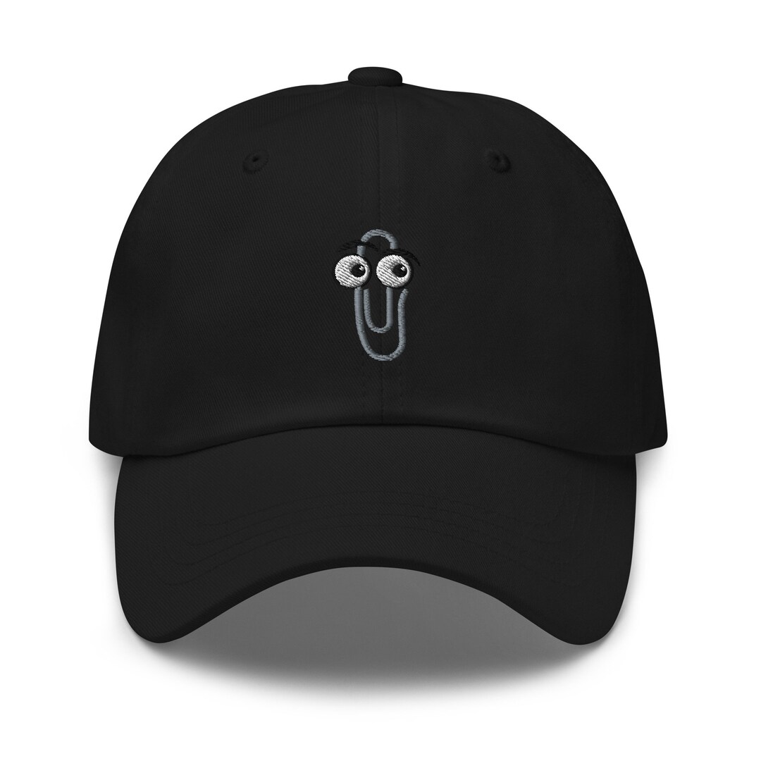 Clippy Dad Hat: A Fun and Nostalgic Baseball Cap Accessory - Etsy