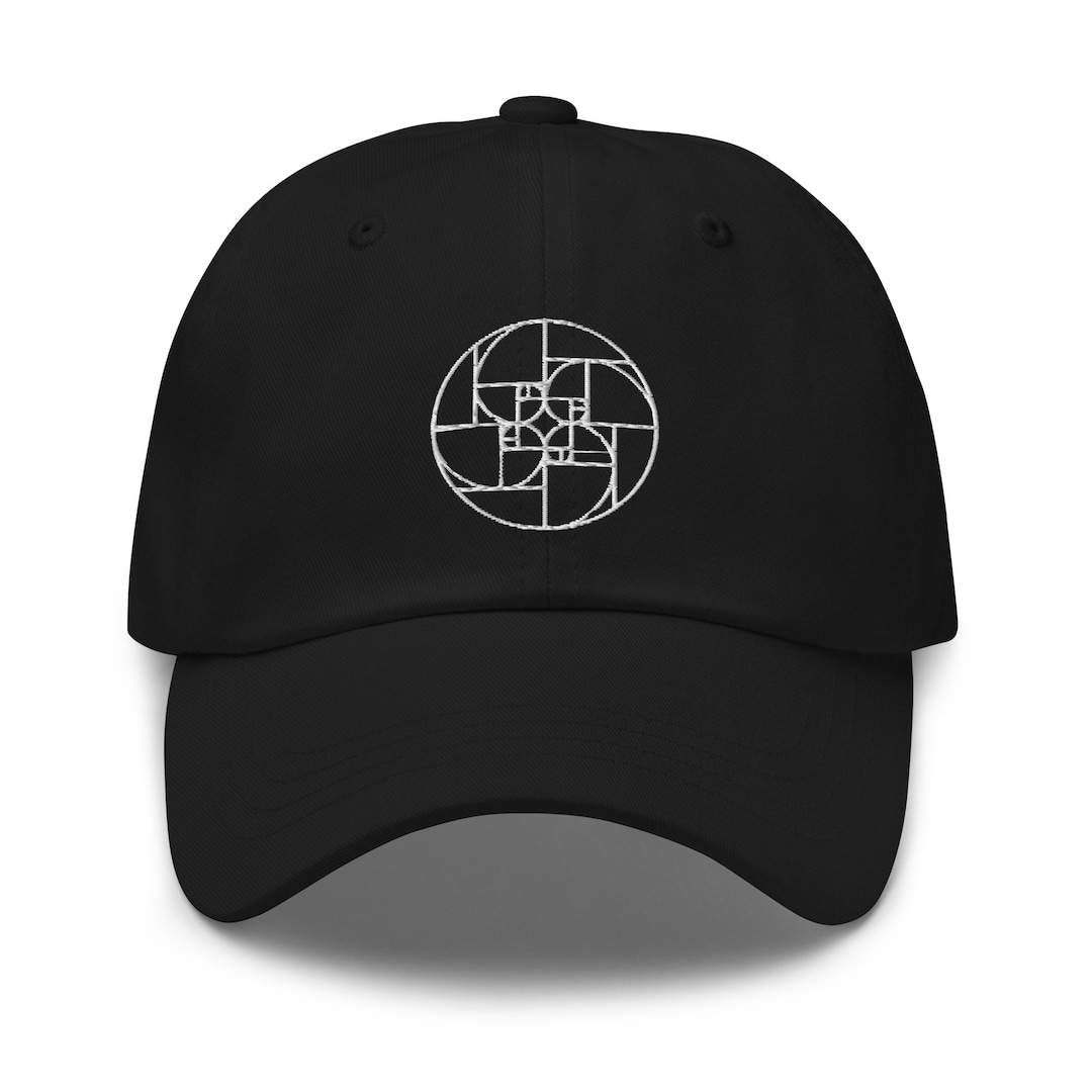 Golden Ratio Hat - Unique Logo Design With Repeating Circle Pattern ...