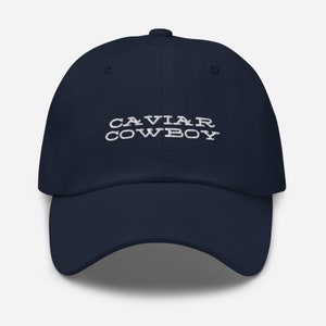 Caviar Cowboy Hat - Western Style Baseball Cap - Etsy