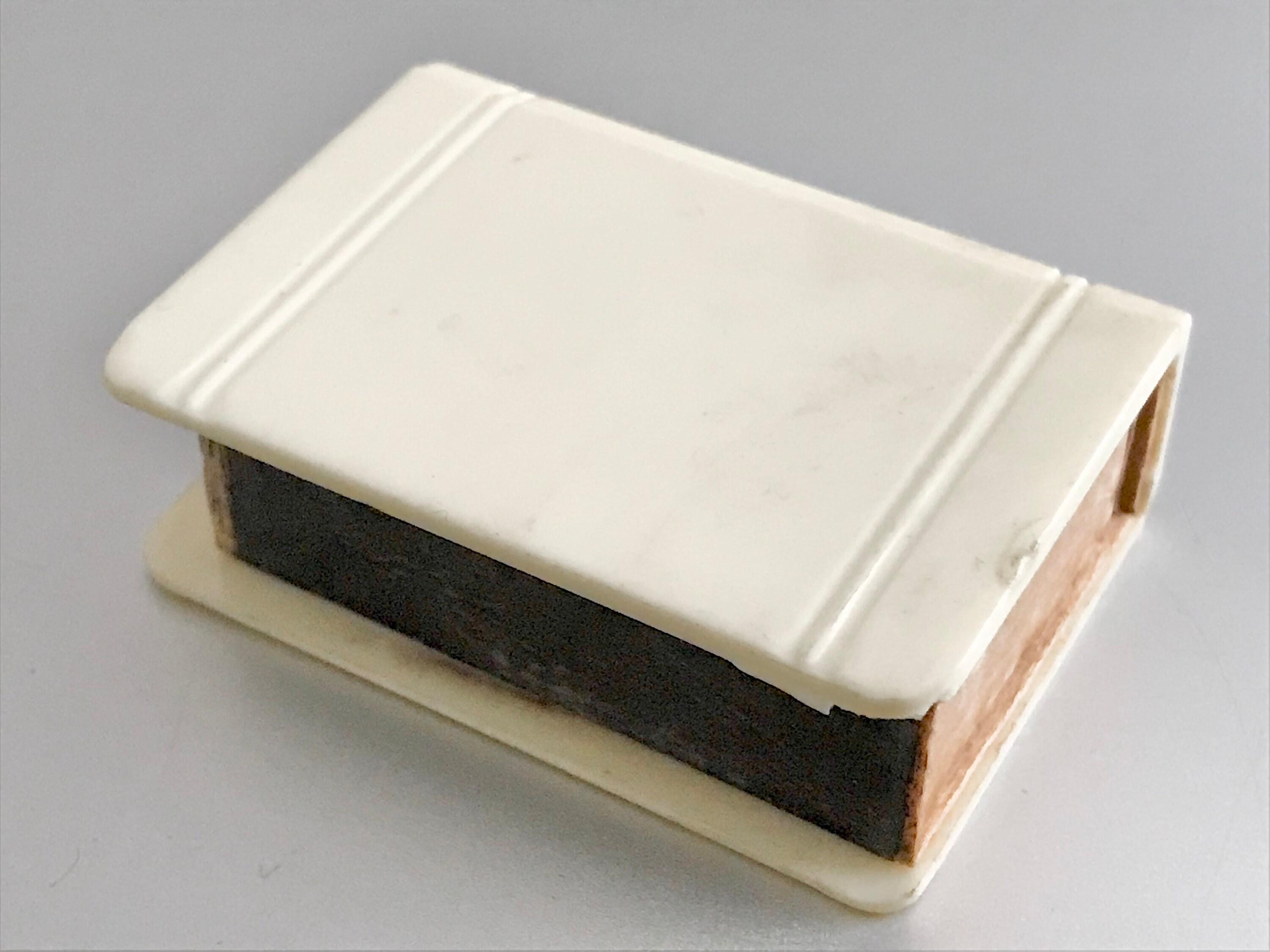 Antique Bakelite Matchbook Holder / Vesta / Match Safe / Playing Cards ...