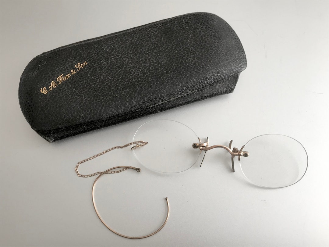 Antique Eye Glasses / Spectacles / Victorian / Edwardian / Gold Filled ...