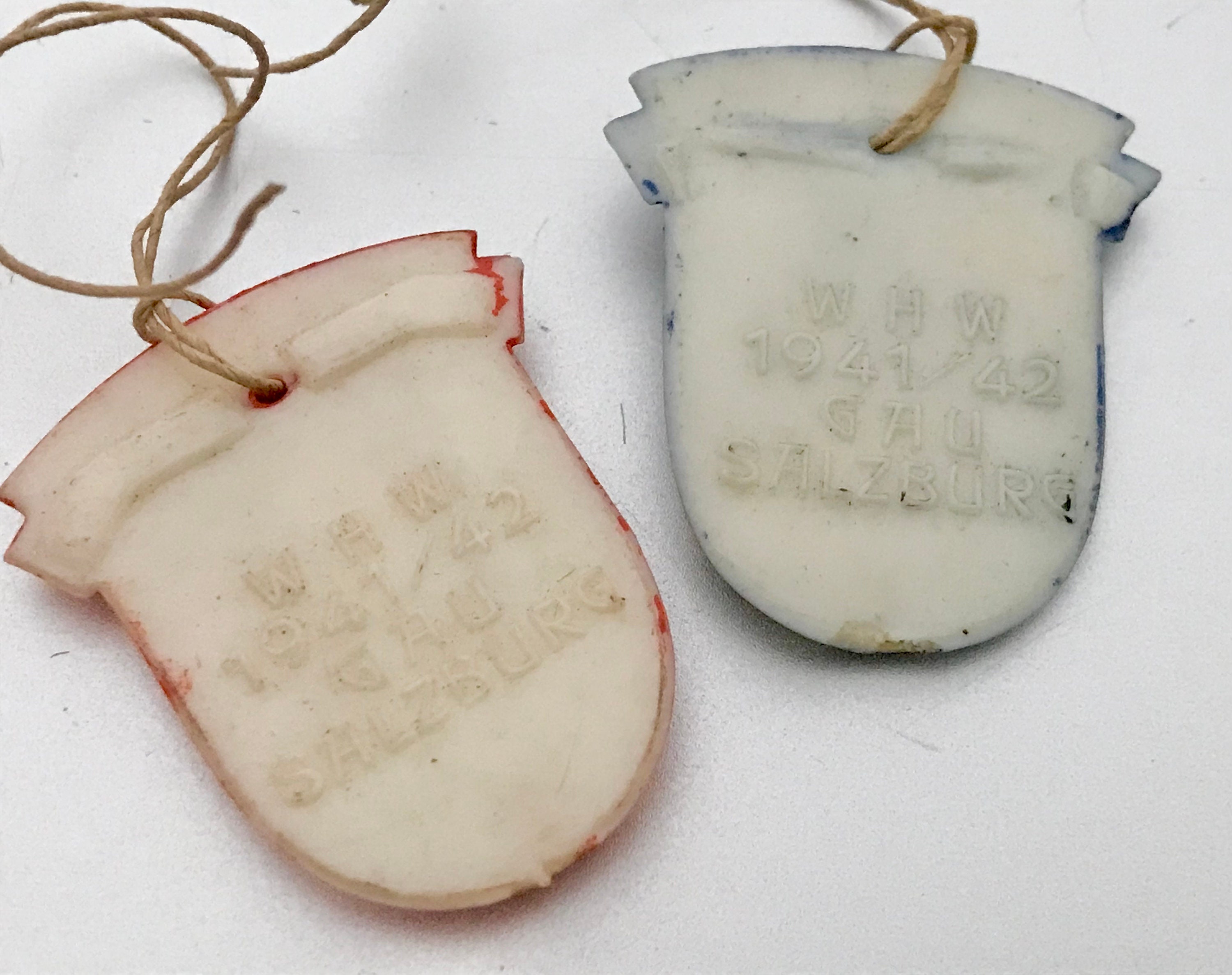 WWII 1941 Austrian City Badges / Bakelite Plastic / Austria / Salzburg ...