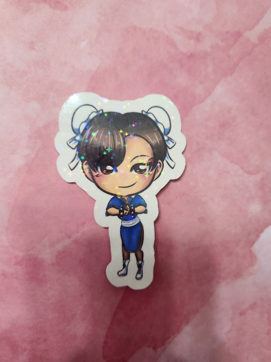Chun Li Sticker SF Sticker Chibi Chun Li - Etsy