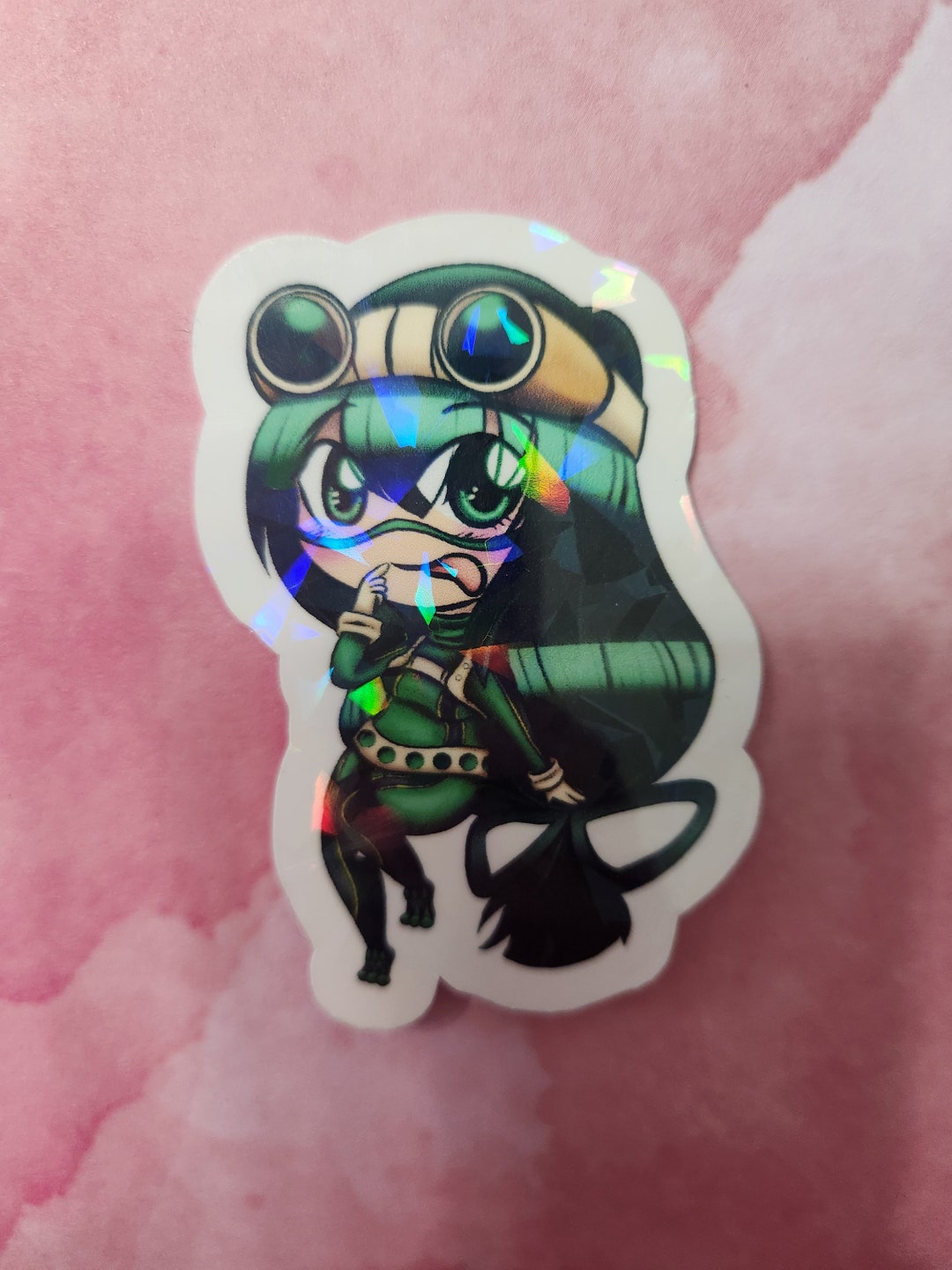 Tsuyu Sticker Froppy My Hero Academia My Hero Academia Sticker - Etsy