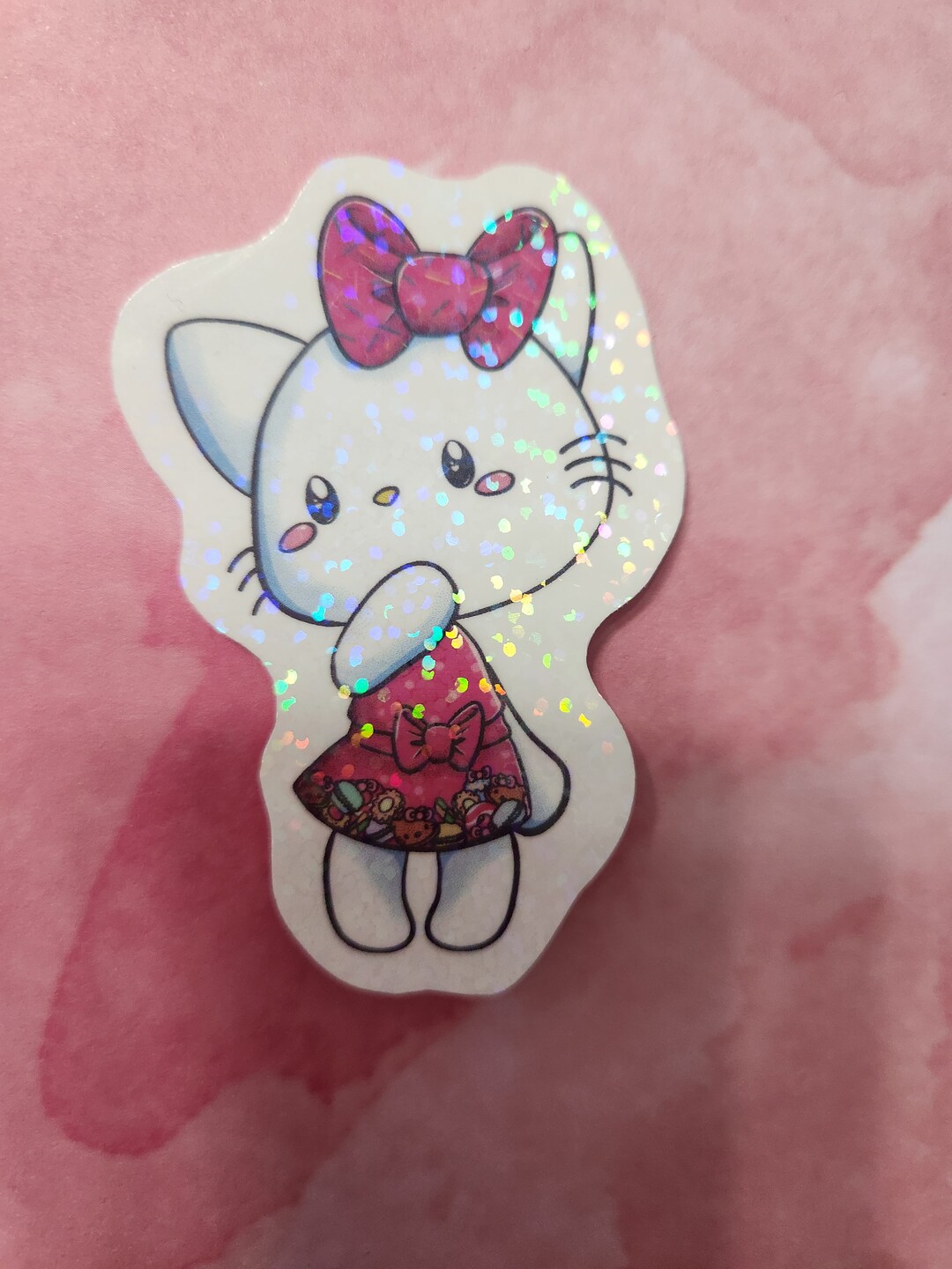 Hello Kitty Sticker Hello Kitty Hello Kitty Cafe Cute Hello Kitty - Etsy