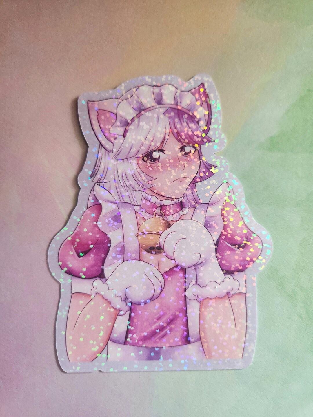 Neko Maid Sigma Large Sticker Sigma BSD BSD Stickers - Etsy
