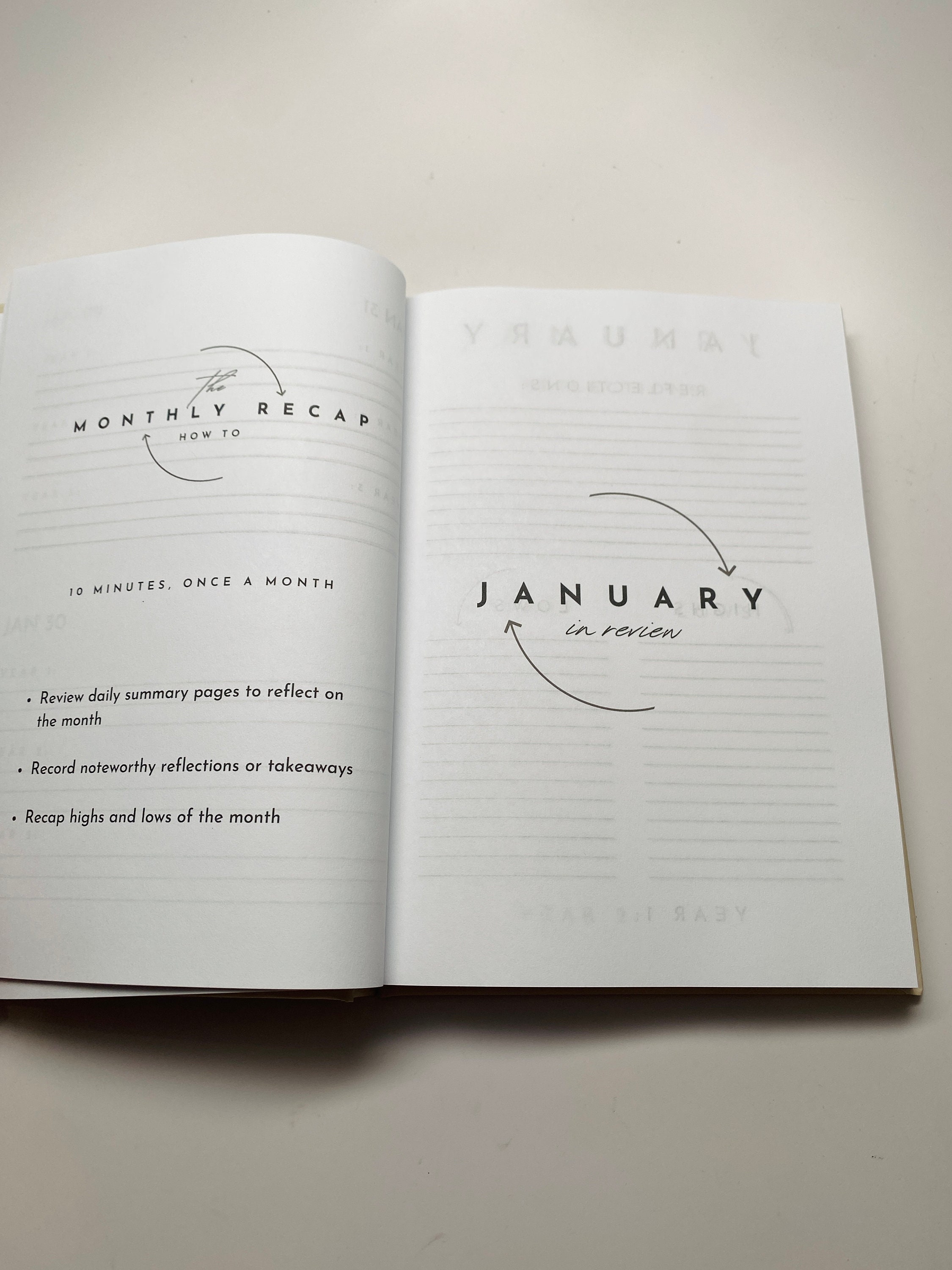 Journi Journal Three Year Guided Daily/monthly/yearly Journal for ...