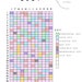 The Journi in Pixels, A One Year Pixel Chart of Your Life, Simple ...