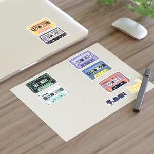 Vintage Vinyl Stickers - BTS Jimin Muse Album Inspired Cassette ...