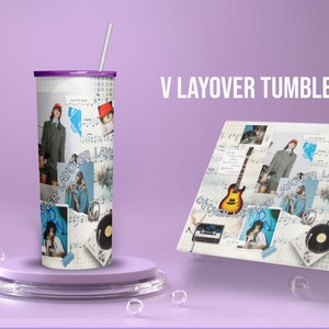 BTS V Layover Template Sublimation Digital File - Etsy