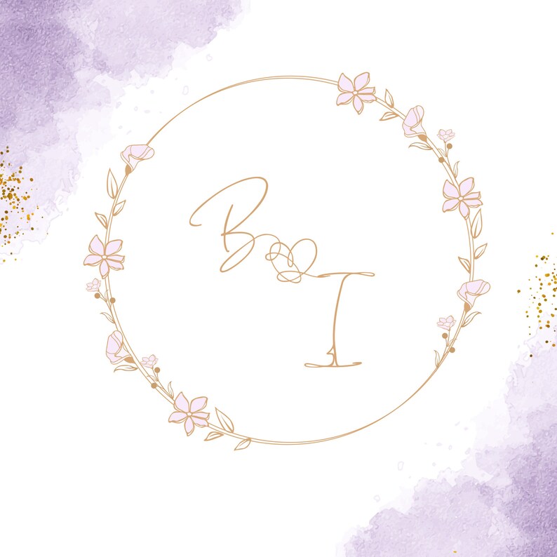 BTS Inspired Monogram Logo (made to Order) - Etsy