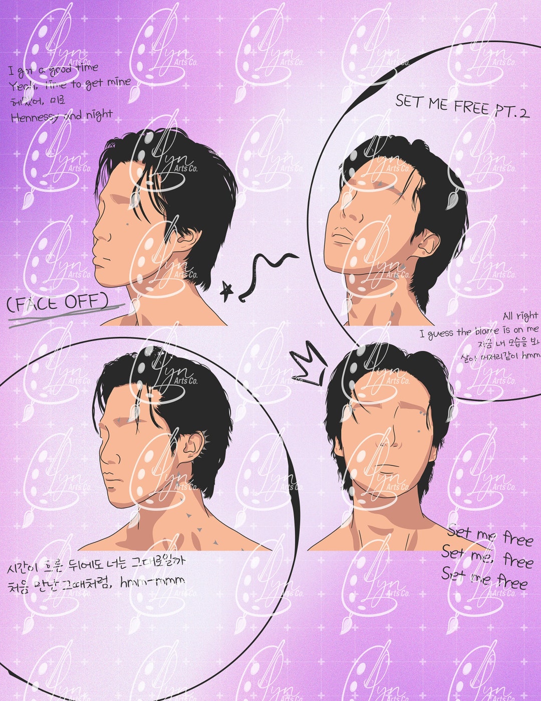 BTS Jimin Faceless Art Digital Download - Svg Png Jpg for Cricut, T ...