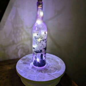 Handcrafted Peter Pan Nightlight Bottle Neverland Decor - Etsy