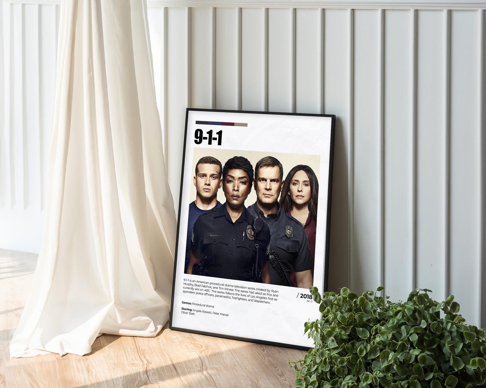 Printable 9-1-1 Poster, 9-1-1 Wall Decor, 9-1-1 Poster Art, Tv Series ...