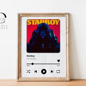 Personalized Song Poster Wall Art,custom Song Poster, Personalized ...