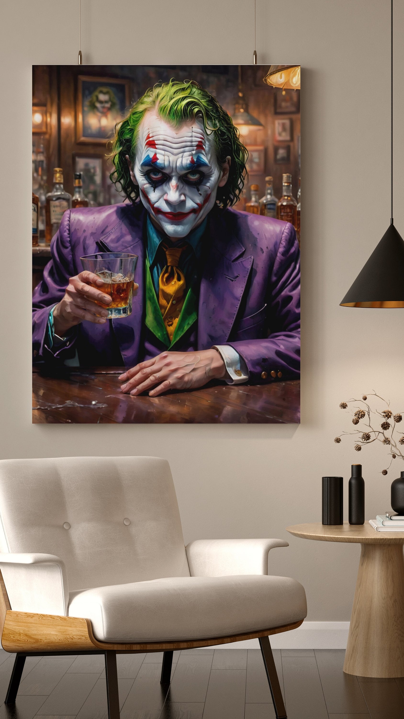 Printable Joker Wall Art,joker Poster,printable Joker Superhero, Comic ...