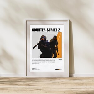 Printable Counter Strike 2 Poster, CS 2 Wall Decor, CS Poster, Gaming ...