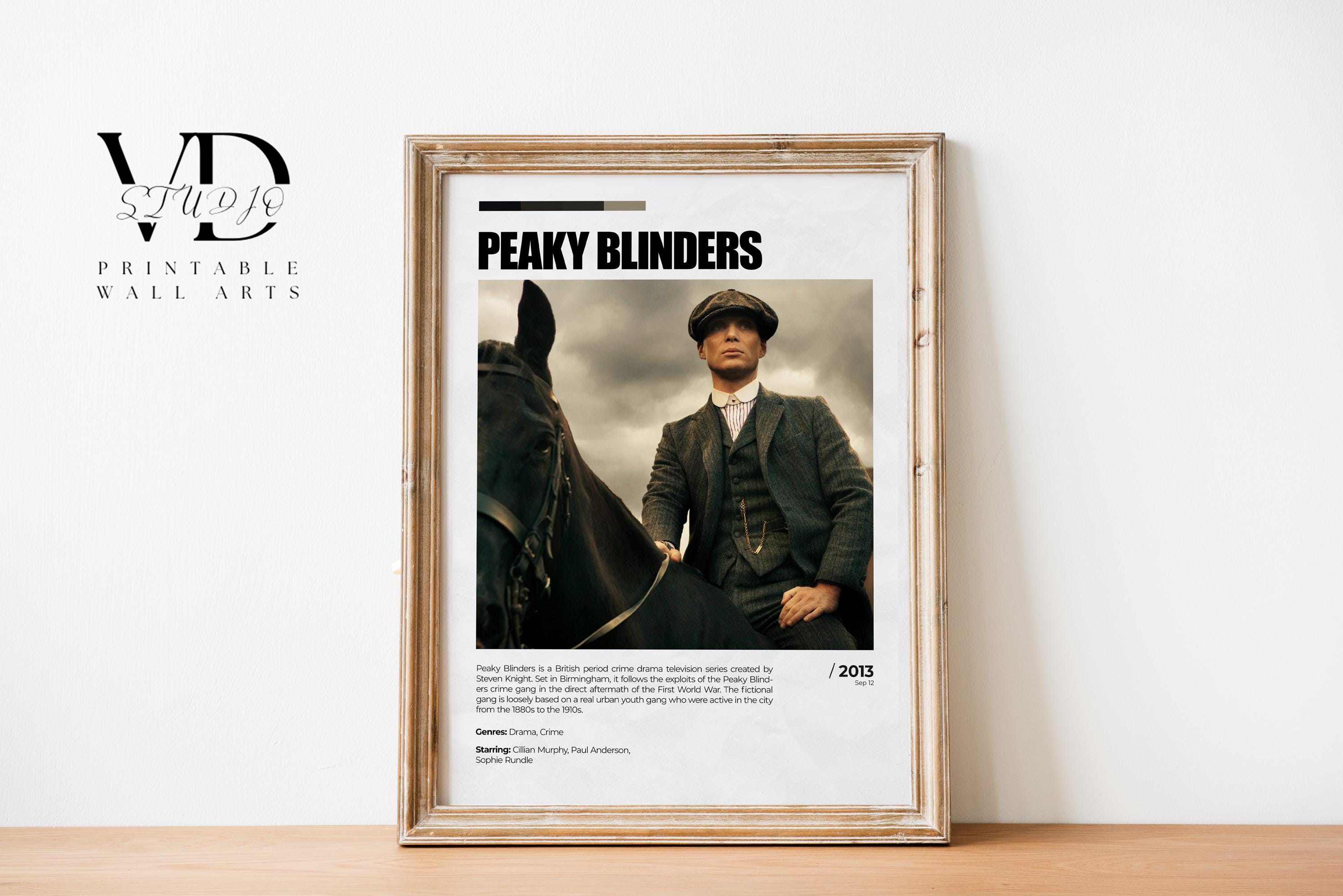 Printable Peaky Blinders Poster, Thomas Shelby Poster, Peaky Blinders ...