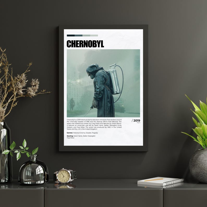 Printable Chernobyl Poster, Chernobyl Wall Decor, Chernobyl Wall Art ...