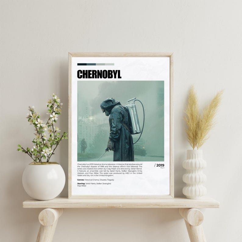 Printable Chernobyl Poster, Chernobyl Wall Decor, Chernobyl Wall Art ...