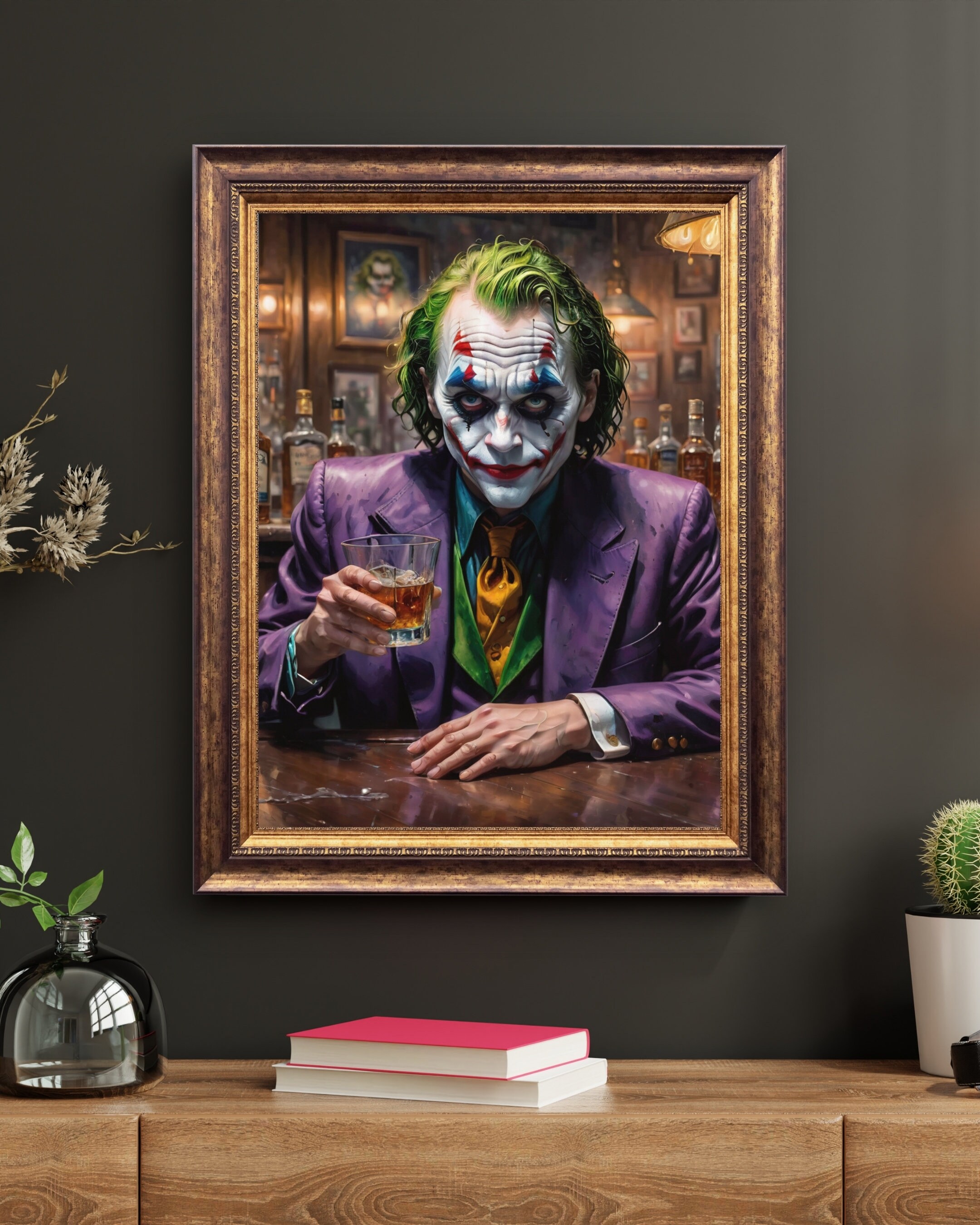Printable Joker Wall Art,joker Poster,printable Joker Superhero, Comic ...