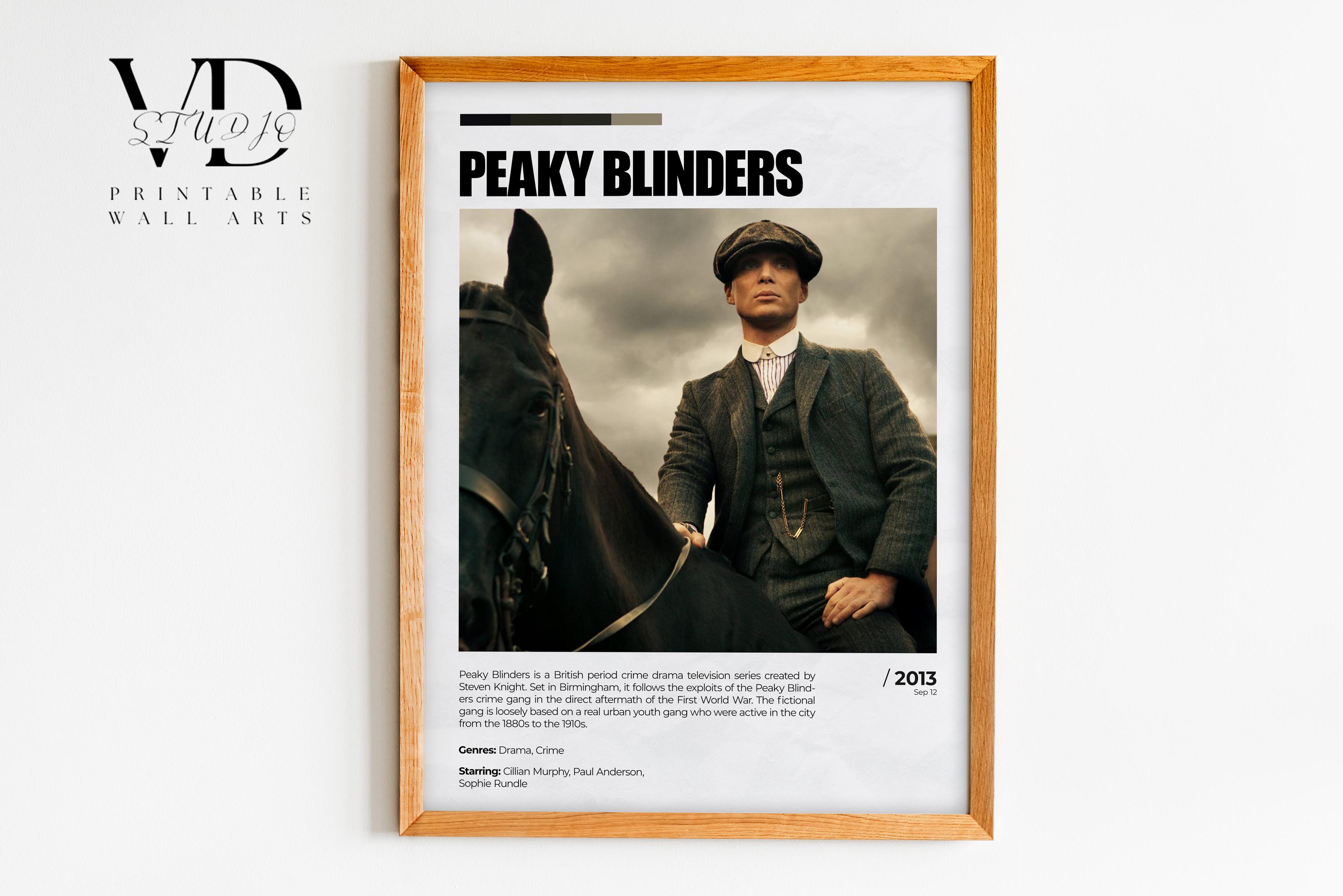 Printable Peaky Blinders Poster, Thomas Shelby Poster, Peaky Blinders ...