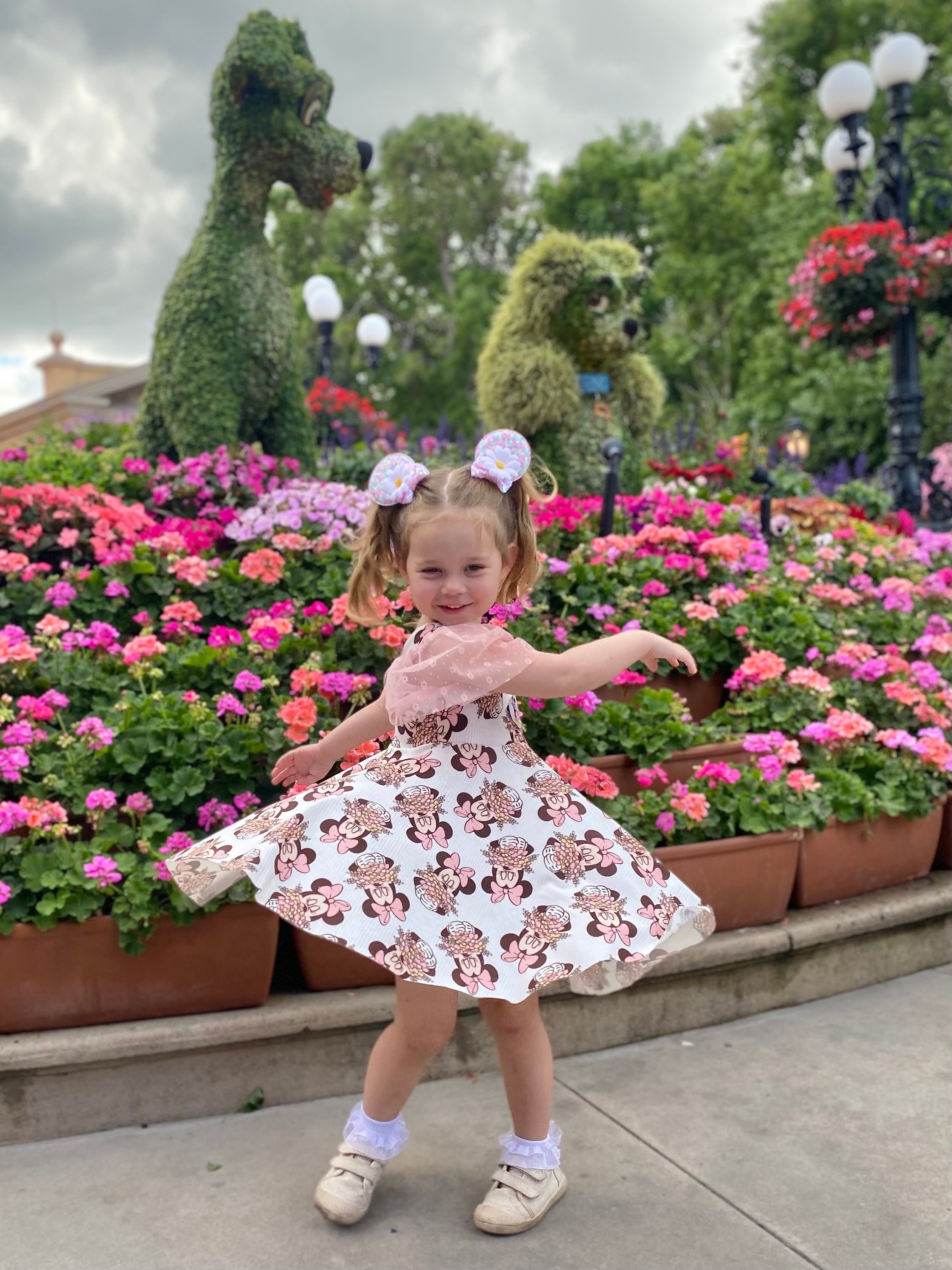 Minnie Mouse Boquet Dress, Flower & Garden Festival Outfit, Epcot ...