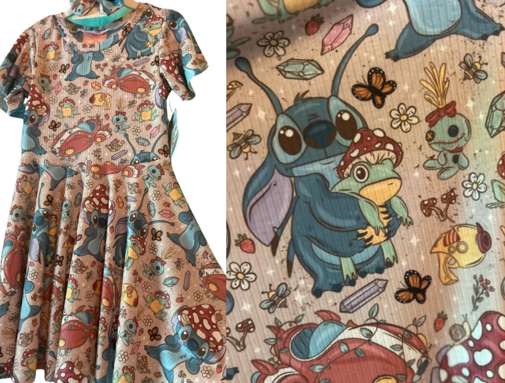 Ready to Ship Size 4T Lilo and Stitch Dress - Etsy