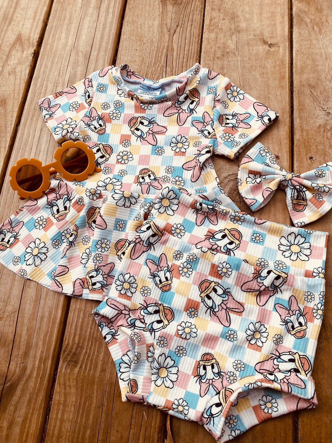 Daisy Duck Set | Disney Outfit Toddler Girl | Baby Shower Gift | Magic ...