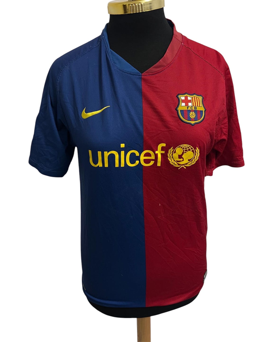 Vintage Fc Barcelona Football Shirt Size Xl Child - Etsy UK