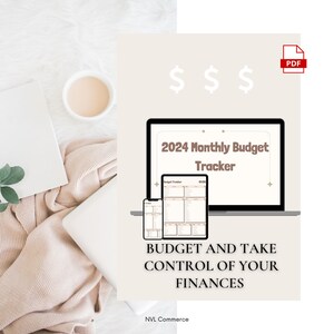 2024 Monthly Budget Tracker (digital Budget Planner) | Custom 2024 ...