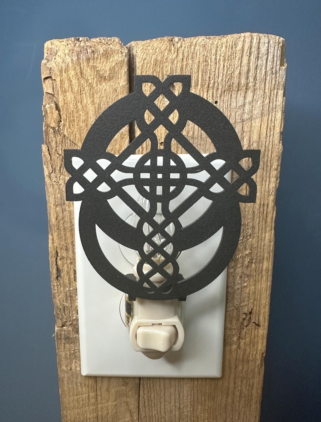 Laser Cut Metal Night Light in a Celtic Design-includes Bulb-lcn-100 - Etsy