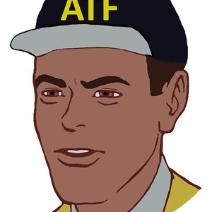 ATF Guy Sticker - Etsy