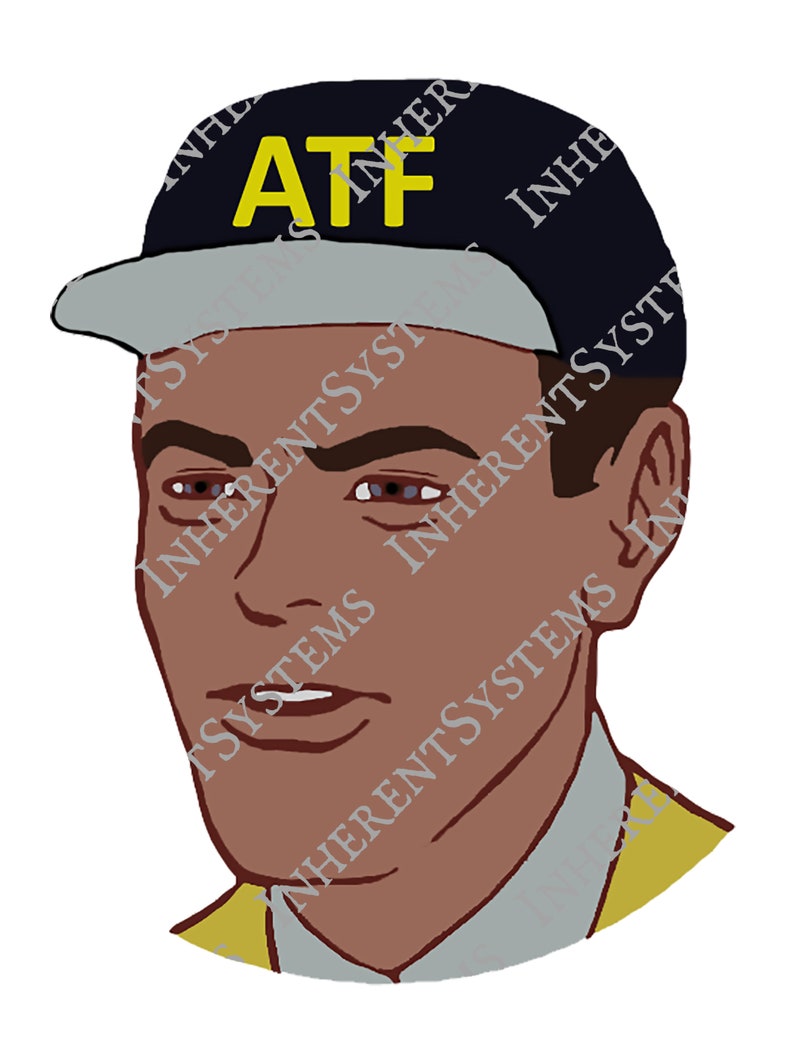 ATF Guy Sticker - Etsy