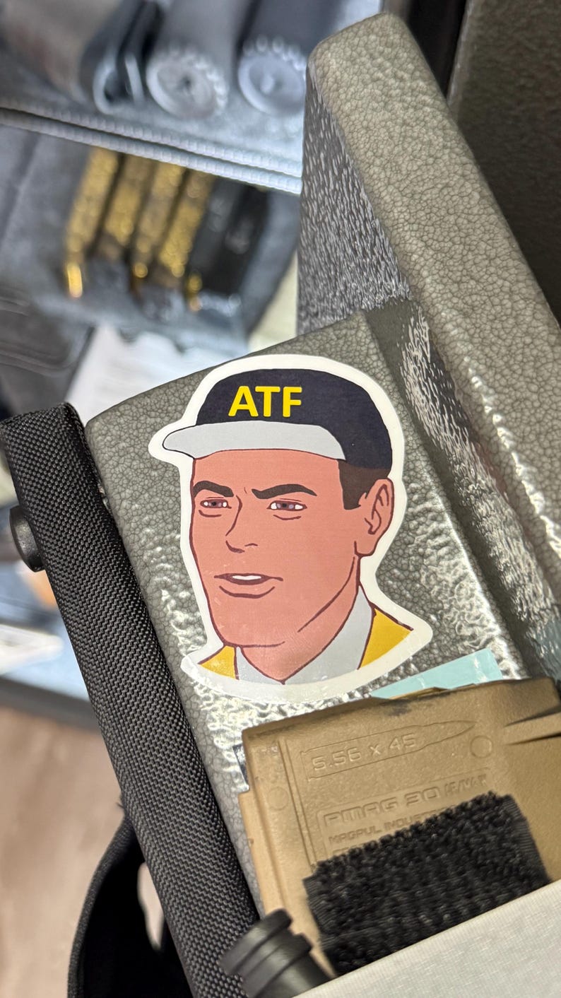 ATF Guy Sticker - Etsy