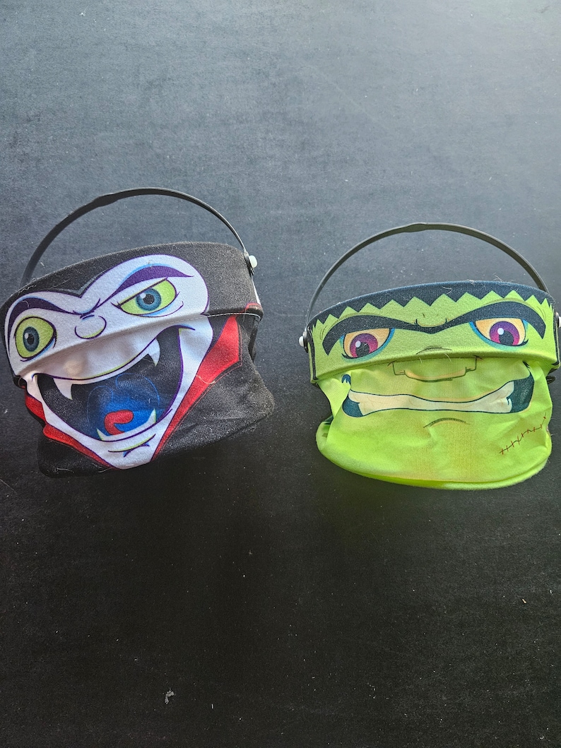 Kellogg's 2008 Frankenstein and Vampire Trick or Treat Bucket Vintage ...