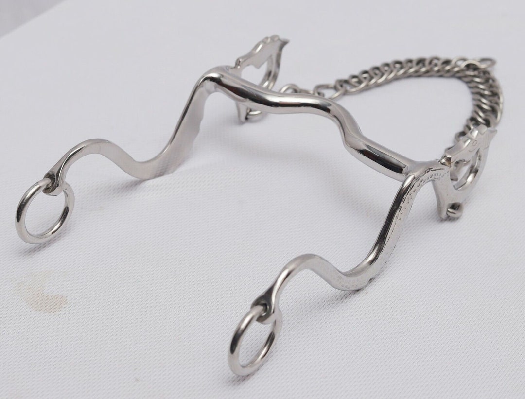 Dragon Shank Horse Curb Bit Wax Finishing - Etsy