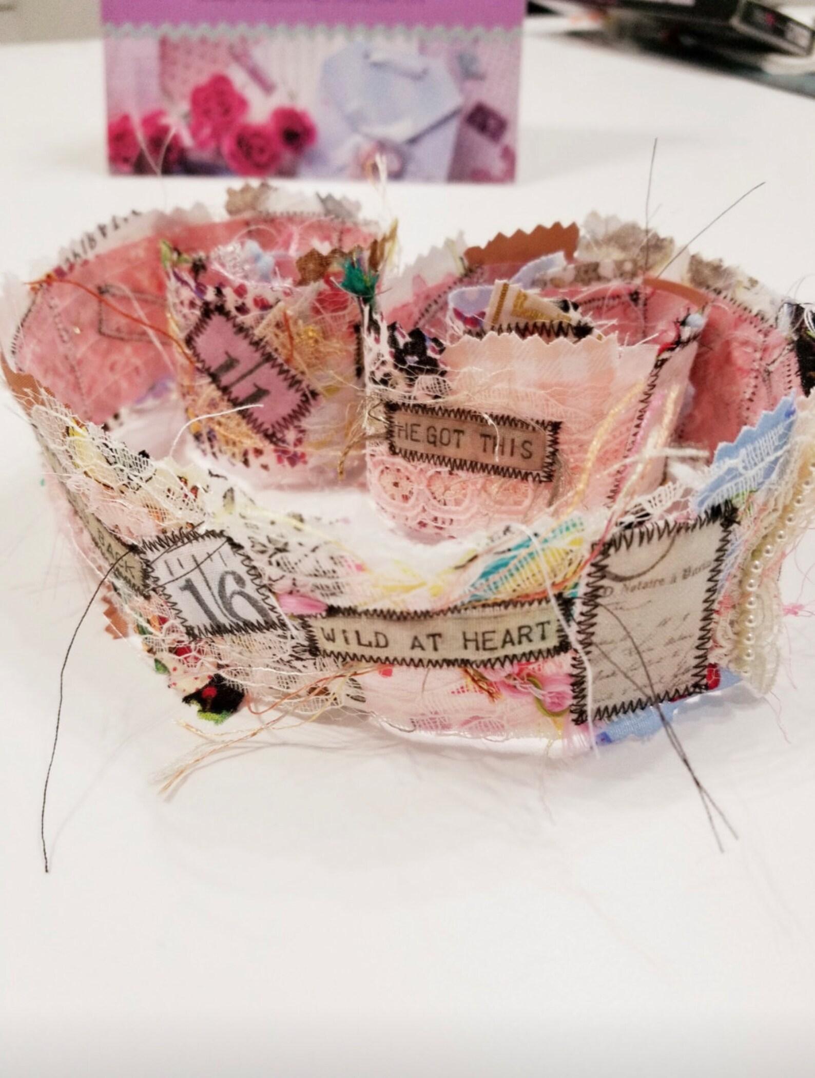 Fabric Snippets, Clusters, Patchwork, Lace, Shabby Chic, Vintage ...