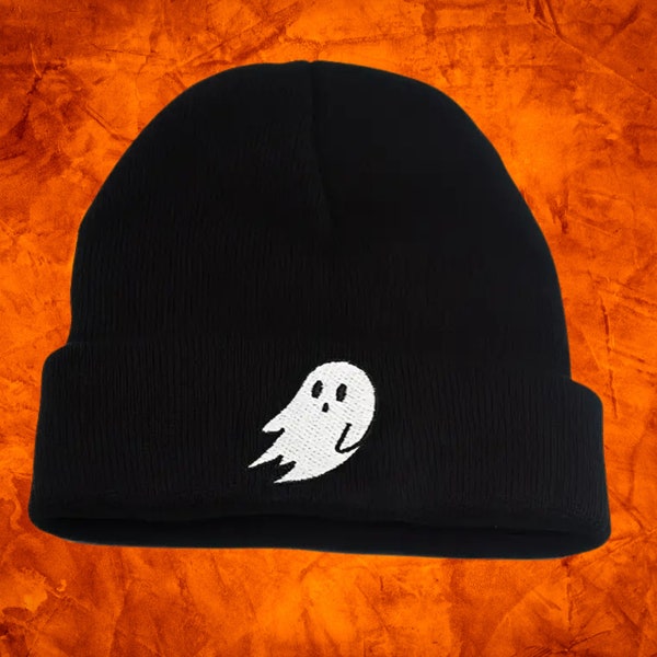 Cute Ghost With Beanie - Etsy