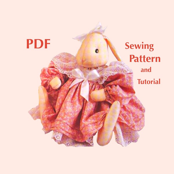 Muslin Bunny Pattern - Etsy