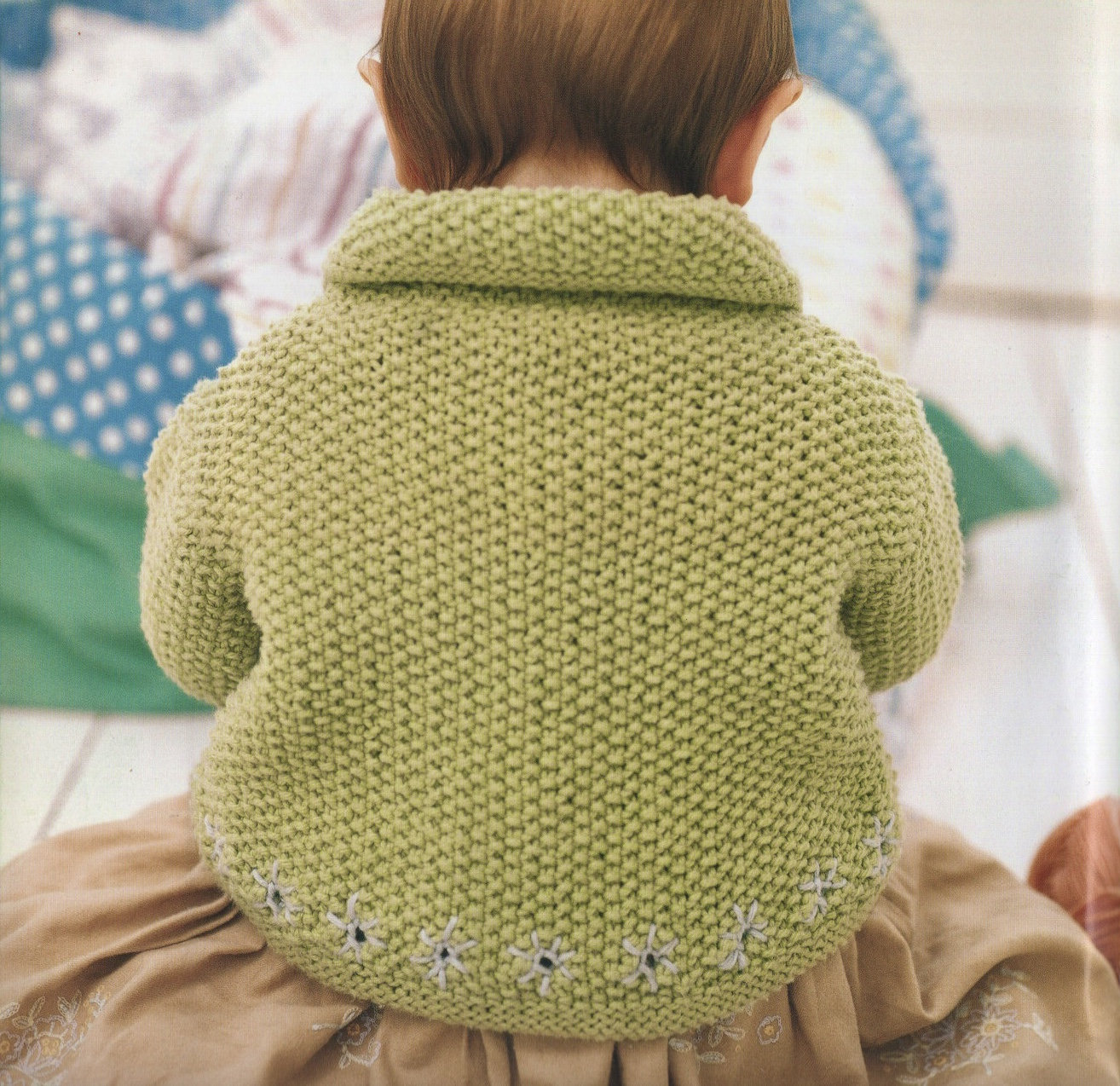 Moss Stitch Cardigan Knitting Pattern, Toddler Cardigan, Baby Jacket ...