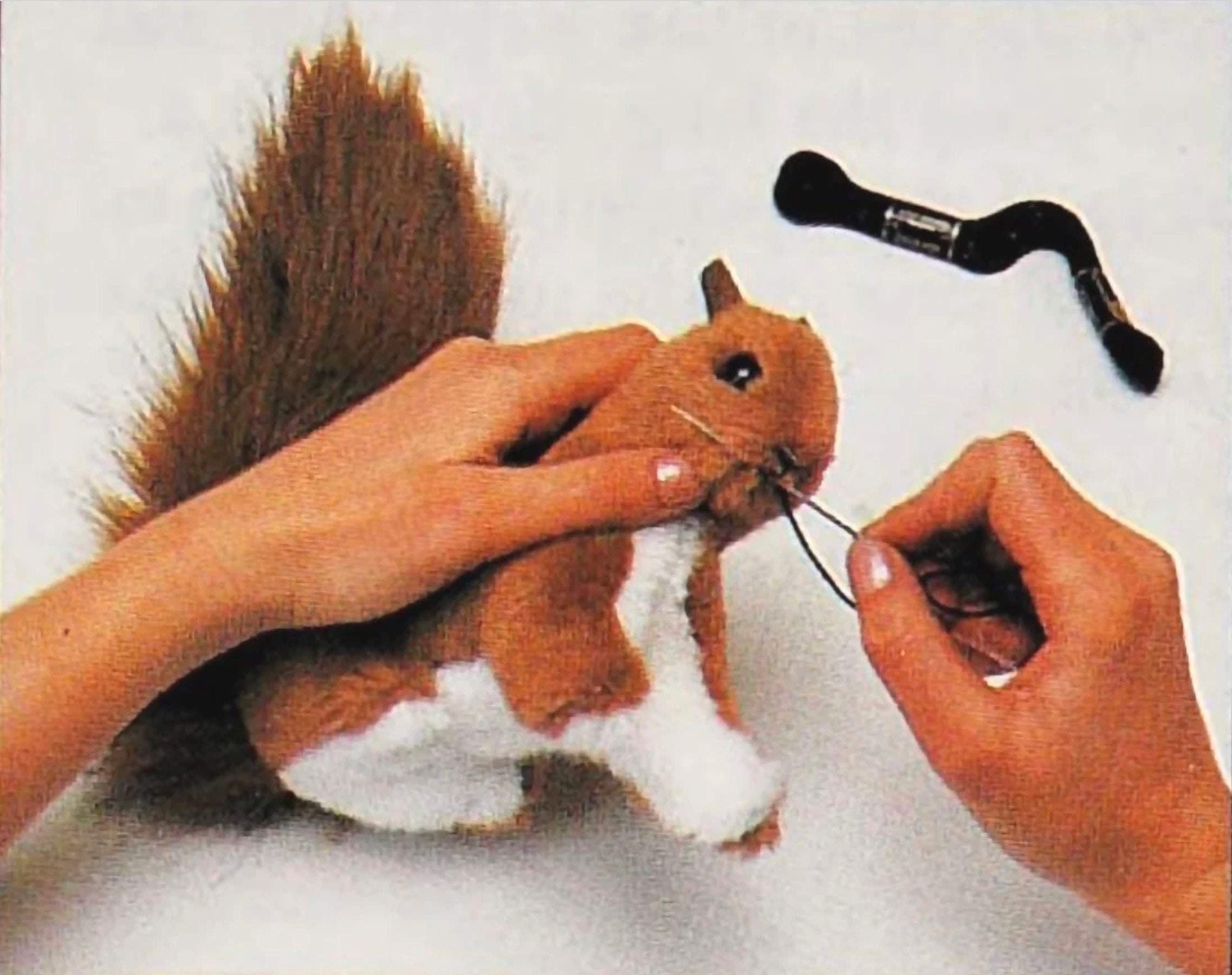 Squirrel Stuffed Toy Sewing Pattern, Tutorial DIY Plushie Toy Animal - Etsy