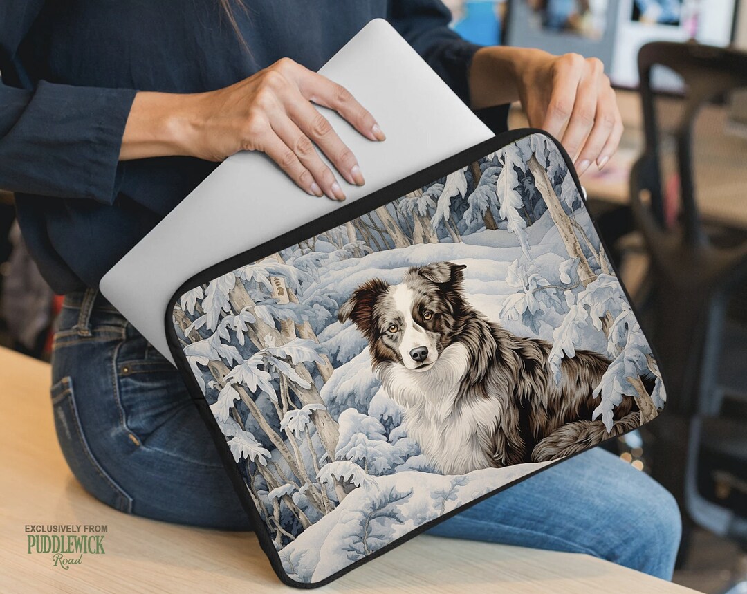 Australian Shepherd Laptop Sleeve, Aussie Lover Gift, MacBook Air ...