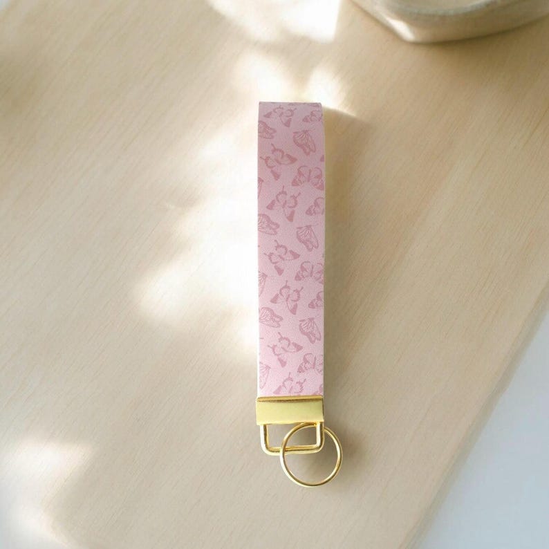 Butterfly Kisses Wristlet | Butterfly Keychain for Women Gifts for ...