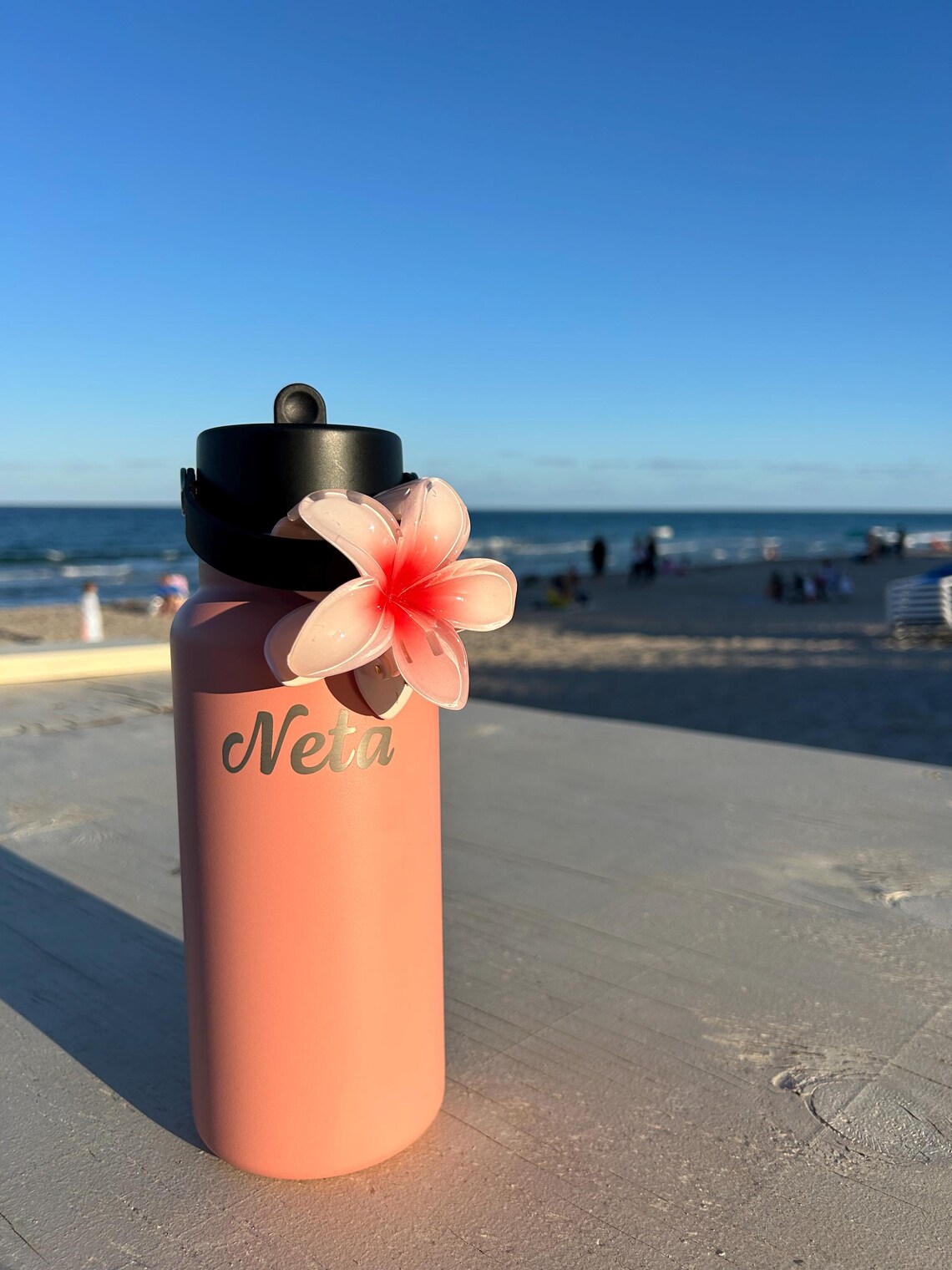 Flowers in Her Hair - Pink || Claw Clip Hair Accessories Floral Pink ...