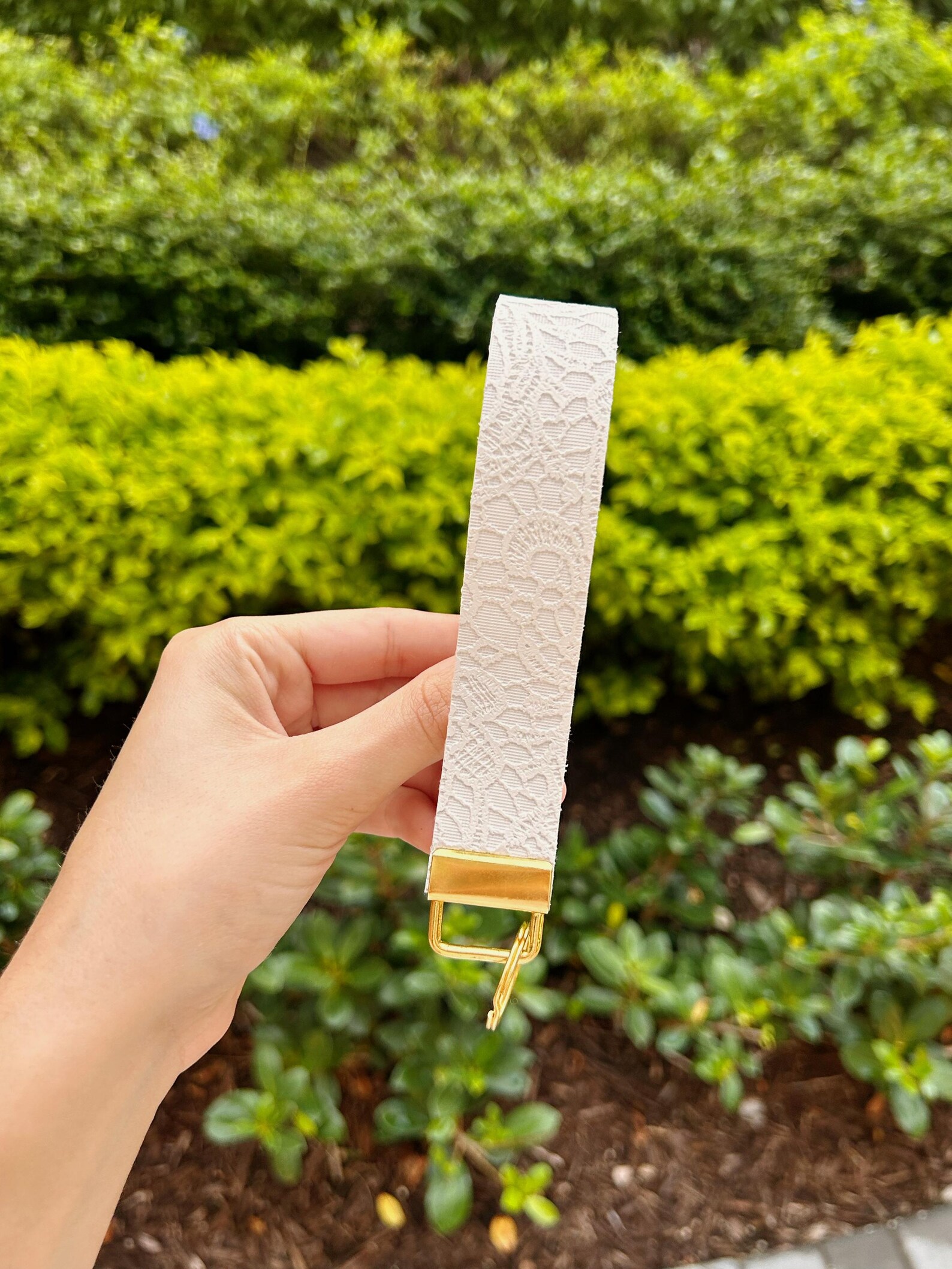 Lacy Wristlet | Lace Wristlet Keychain for Women Cute Gifts for ...