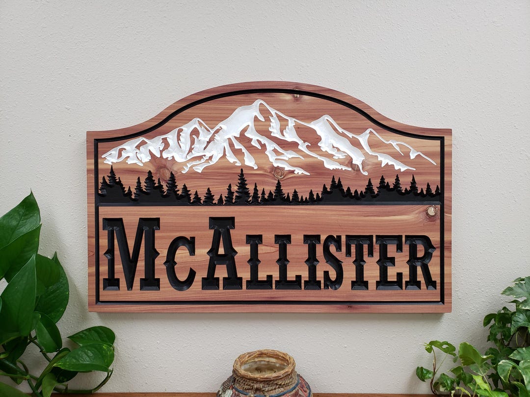 Custom Personalized Name, Address, Established Date Sign With This ...