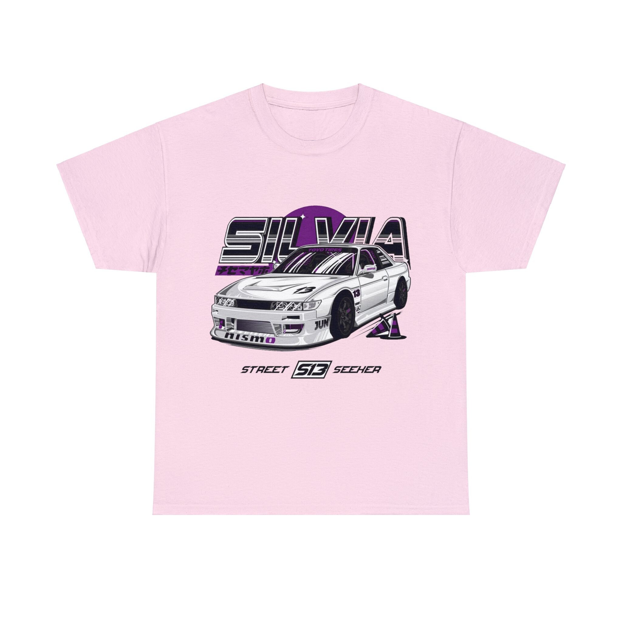 Drift-ready Silvia S13 Tee JDM Street Racing Shirt Tuner Car Enthusiast ...